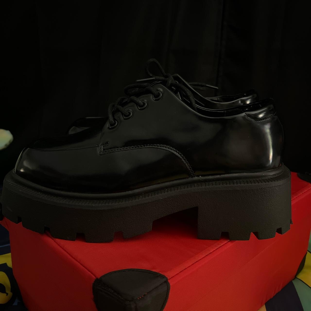 chunky platform shoes from asos!! size 9 men,... - Depop