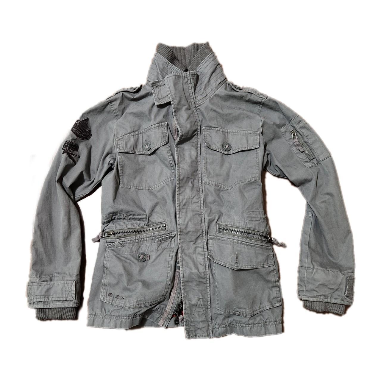 Sick Fox Racing Motorcycle jacket with patches emo... - Depop