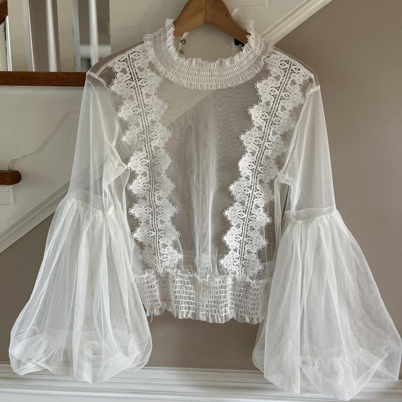 Boho Bell Sleeve Top Love love love this top!! Small... - Depop