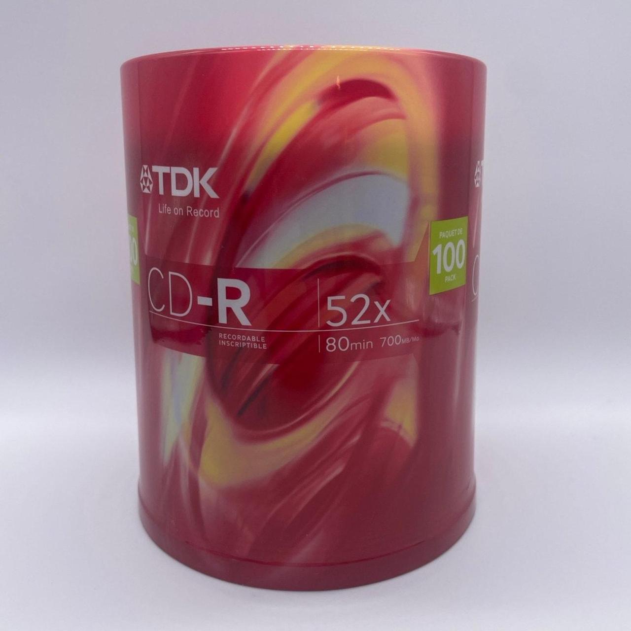 TDK Blank Recordable CD-R Compact Discs | 100 Pk... | Depop