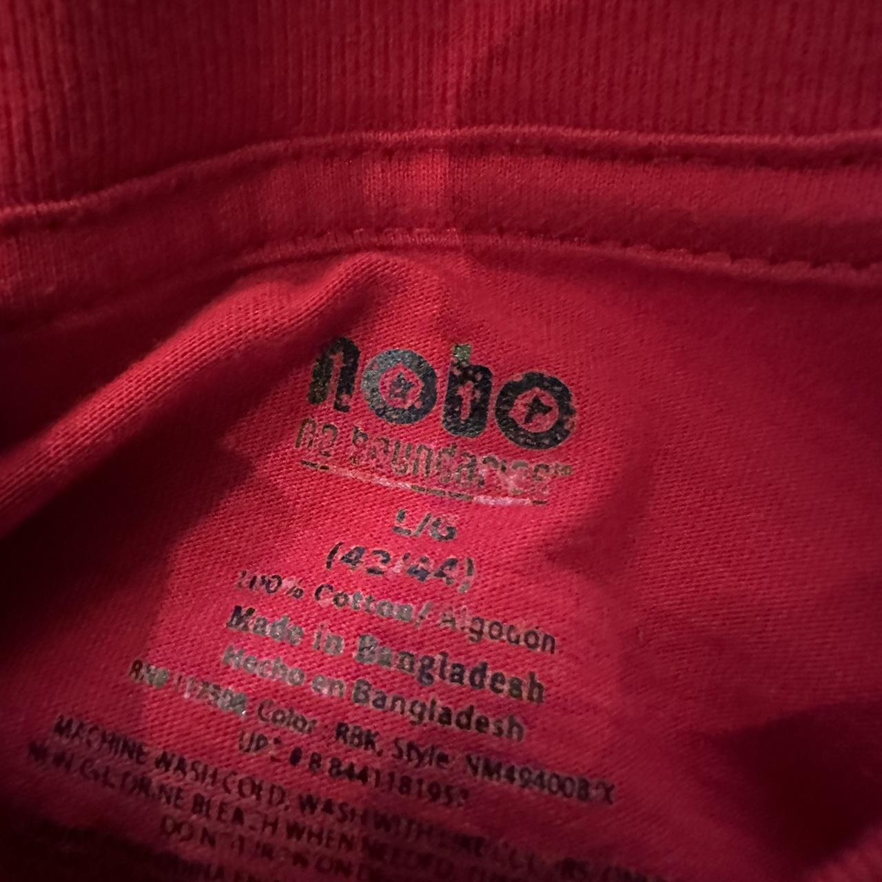 Y2K Style Nobo Layered long sleeve - Depop