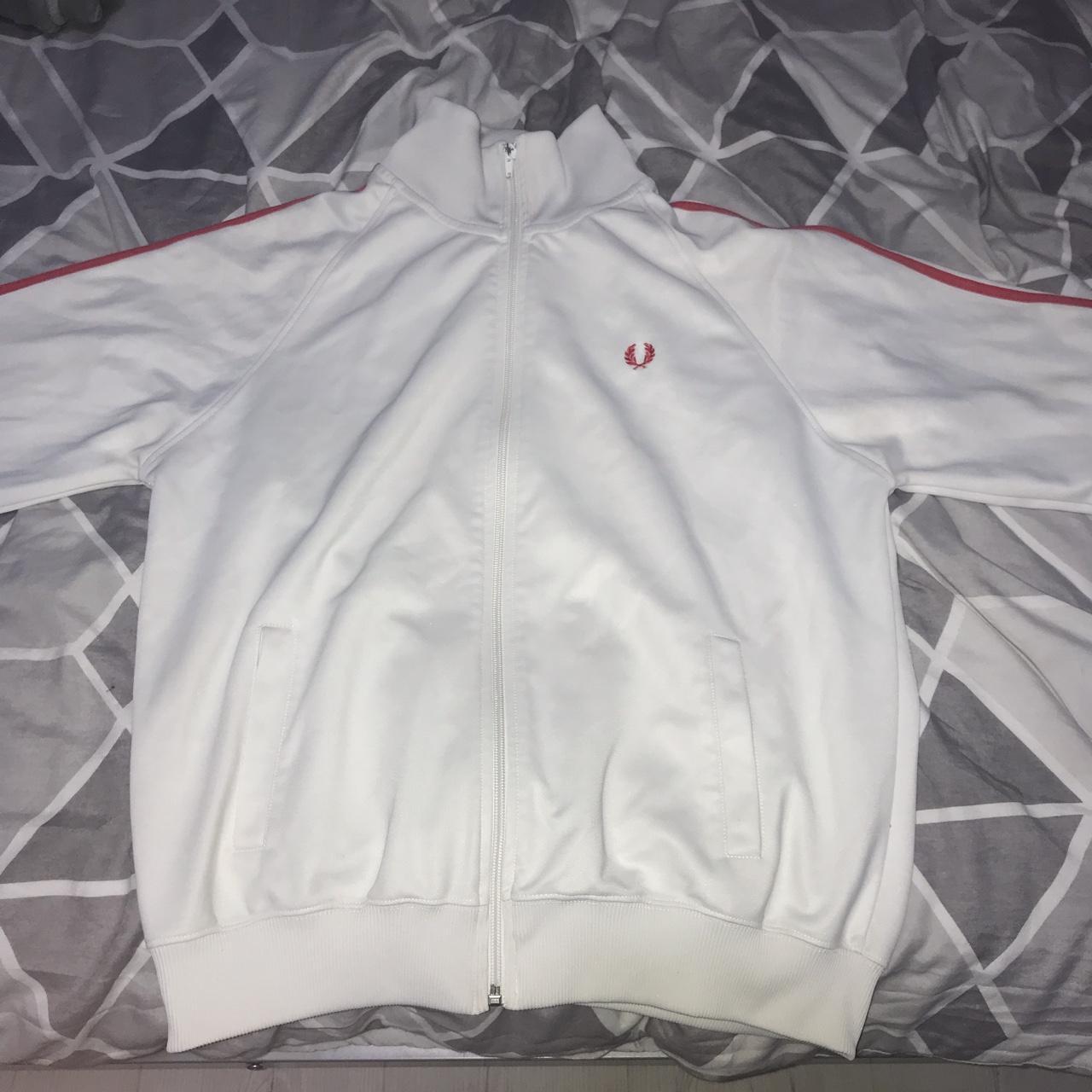 Vintage Fred perry jacket Little west and tear on... - Depop