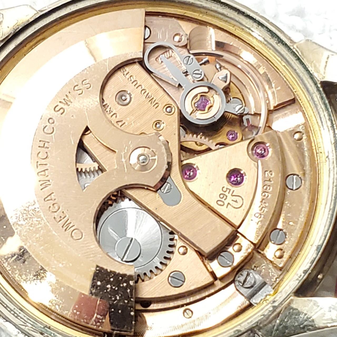 Vintage Omega Swiss Made Men's Date Automatic Watch... - Depop