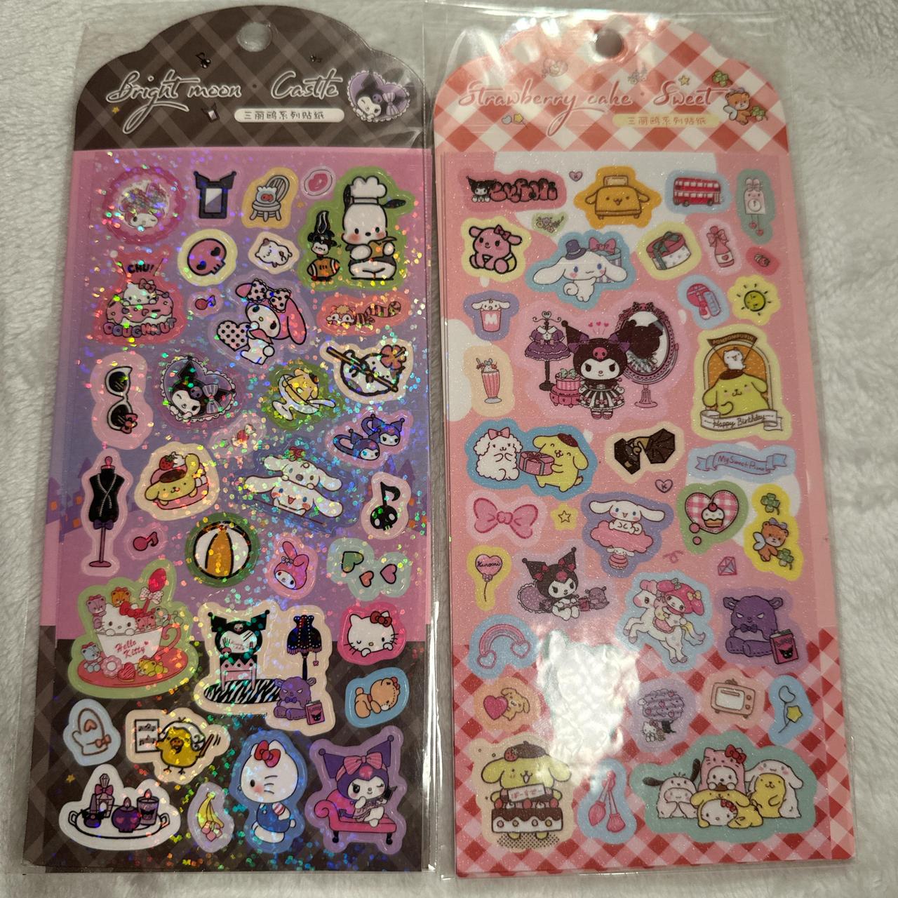 Sanrio friends sticker pack!!💗 (Each package sold... - Depop