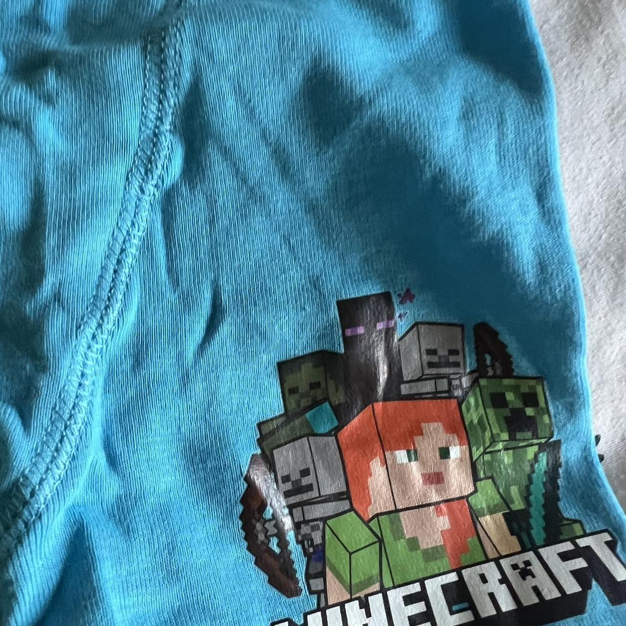 Minecraft boxers (NEVER WORN) size 10 $12 FOR... - Depop