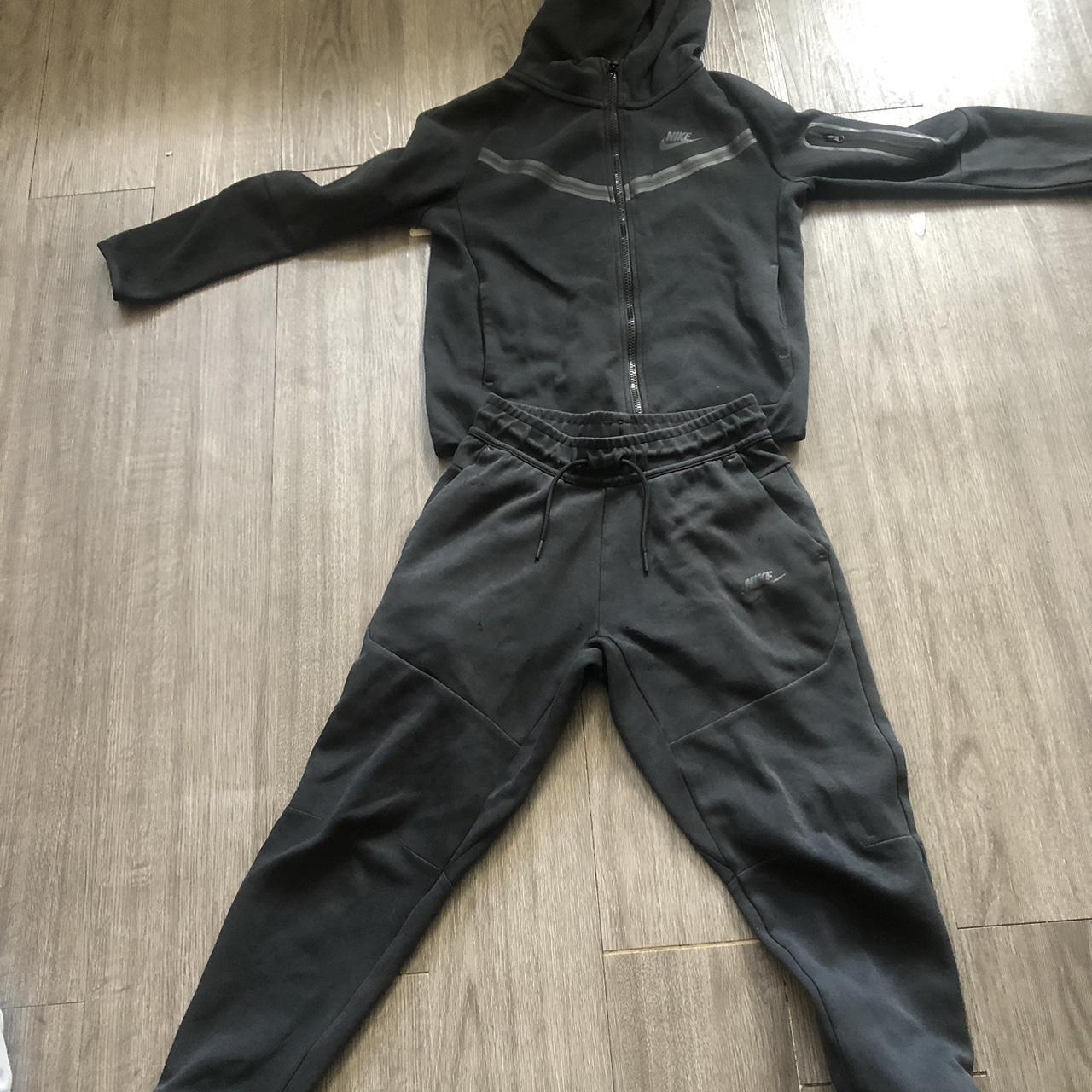 Black Nike tech , size medium , 100% authentic and... - Depop