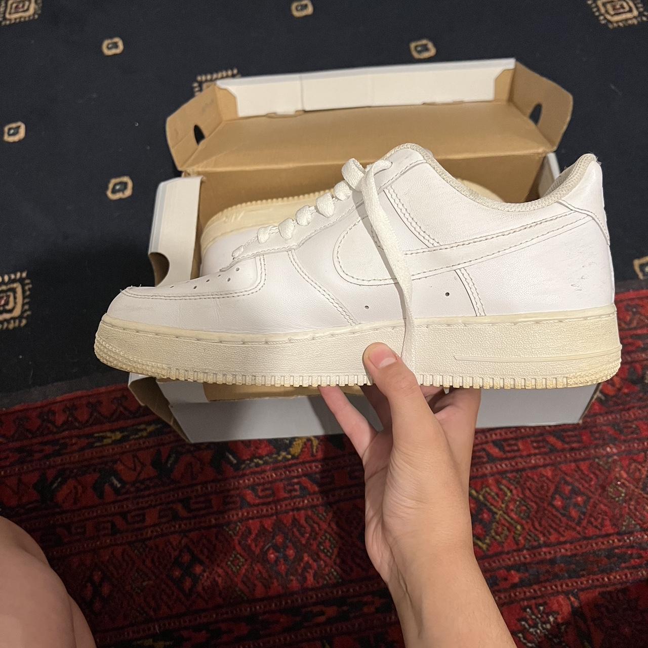 Air Force One “Triple White” (Used) (Size 7.5) ,... - Depop