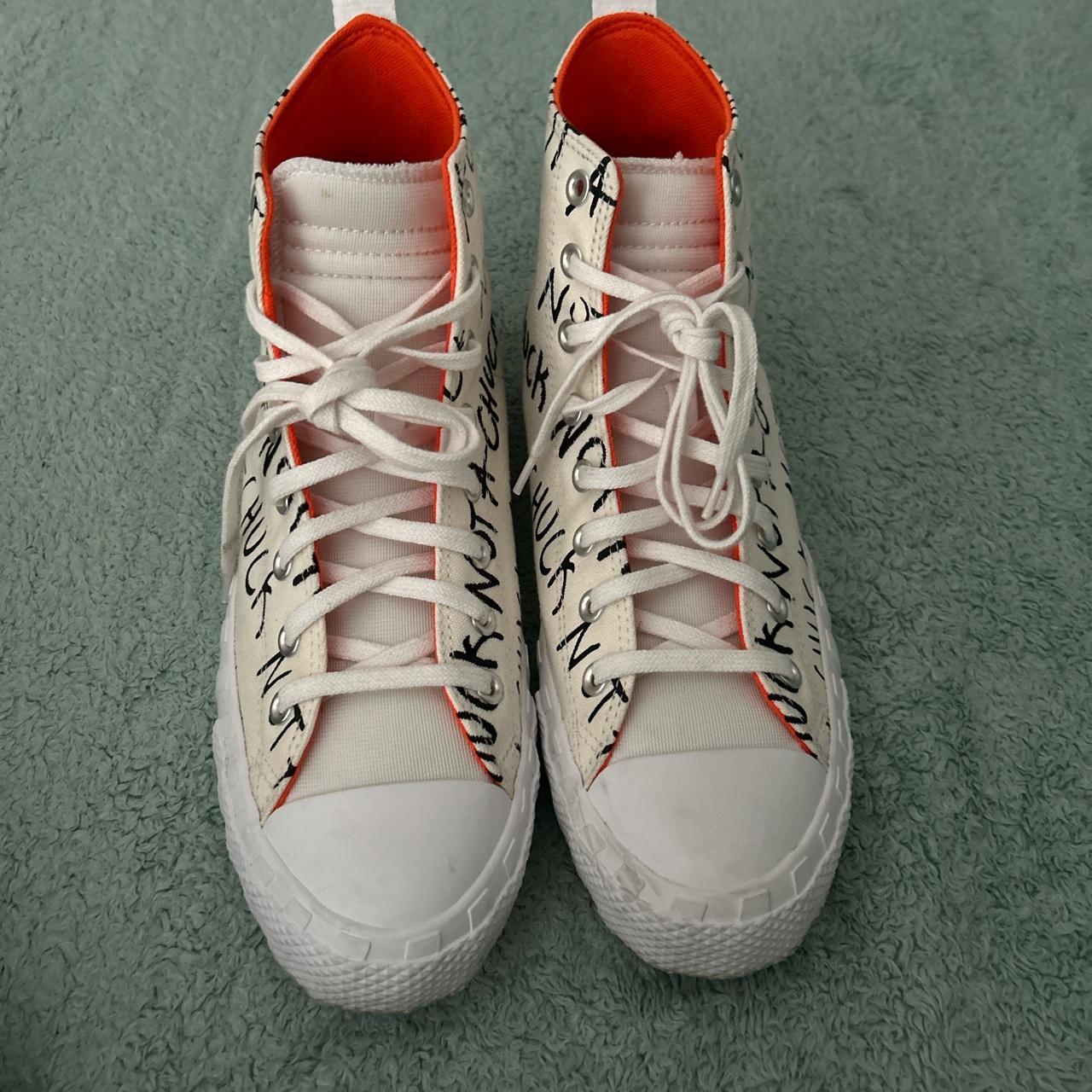 Converse UNT1TL3D Hi Not A Chuck White No box - Depop