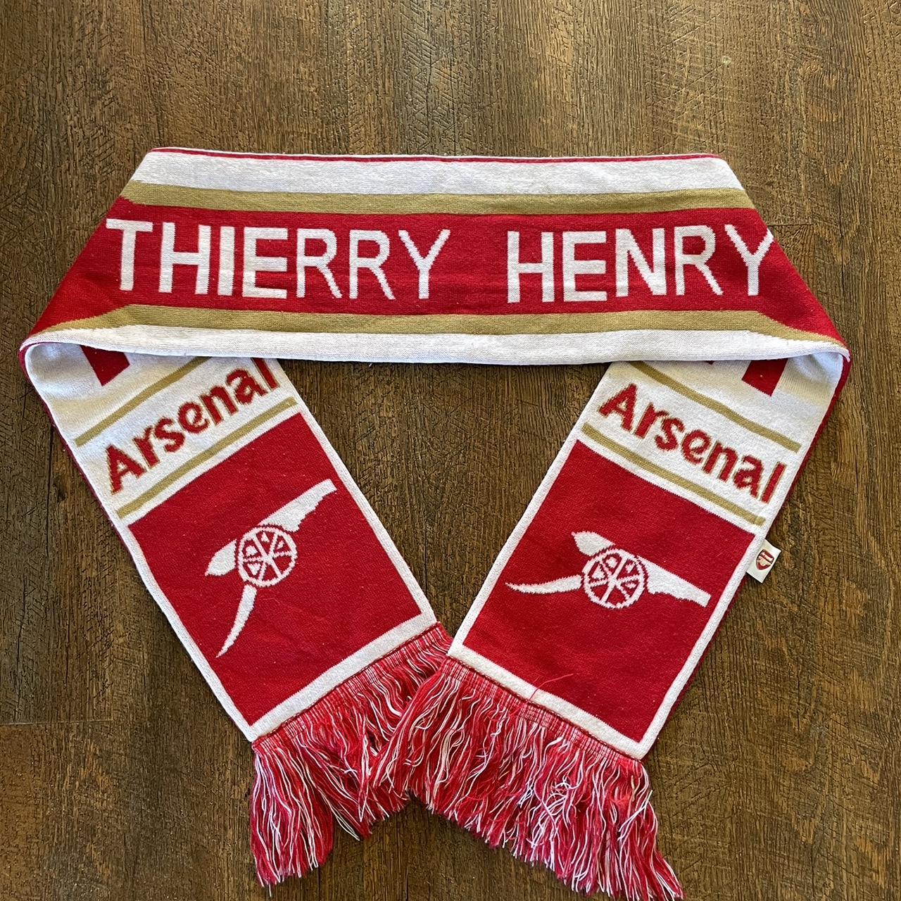 Thierry Henry Arsenal scarf - Depop