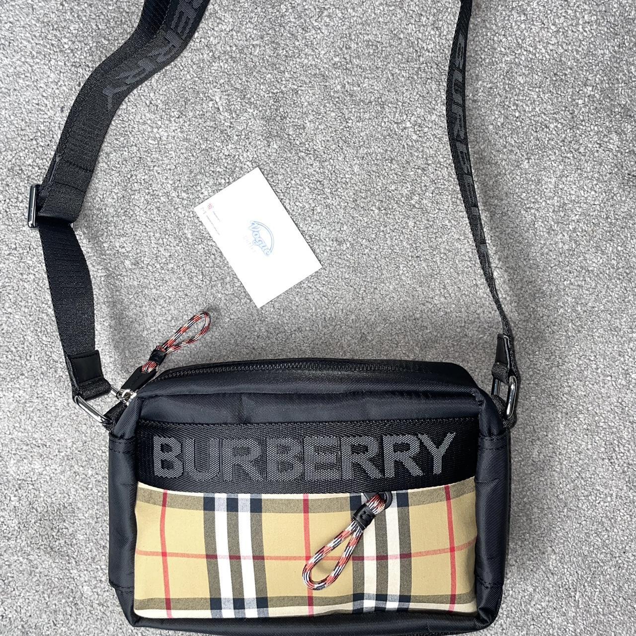 Burberry Pattern Crossbody Bag Next Day Delivery... - Depop