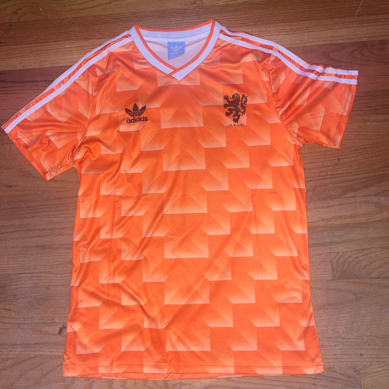 Netherlands Retro 1988 GULLIT 10 Home Shirt Classic... - Depop