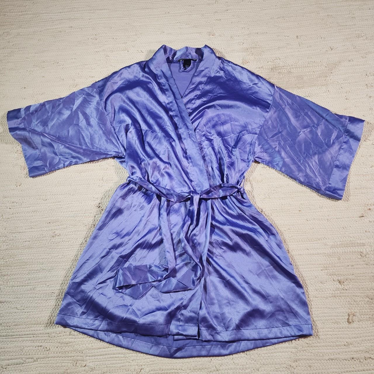 Victoria's Secret satin purple robe, size xs/s,... - Depop
