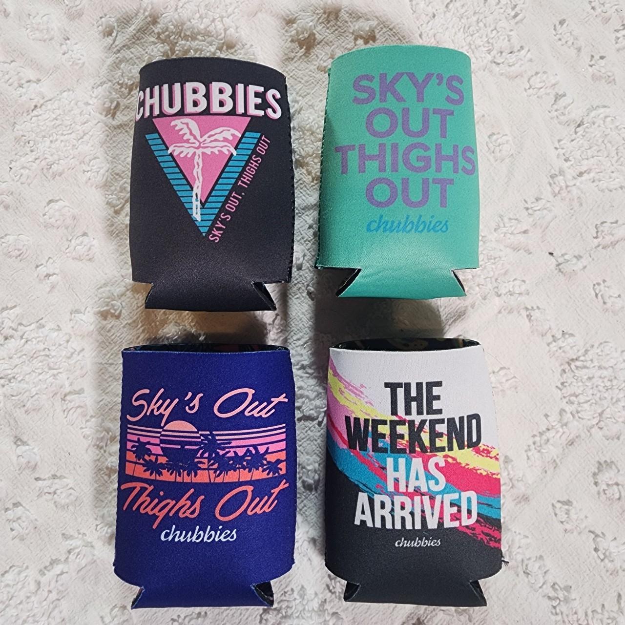 set of 4 chubbies koozies - Depop