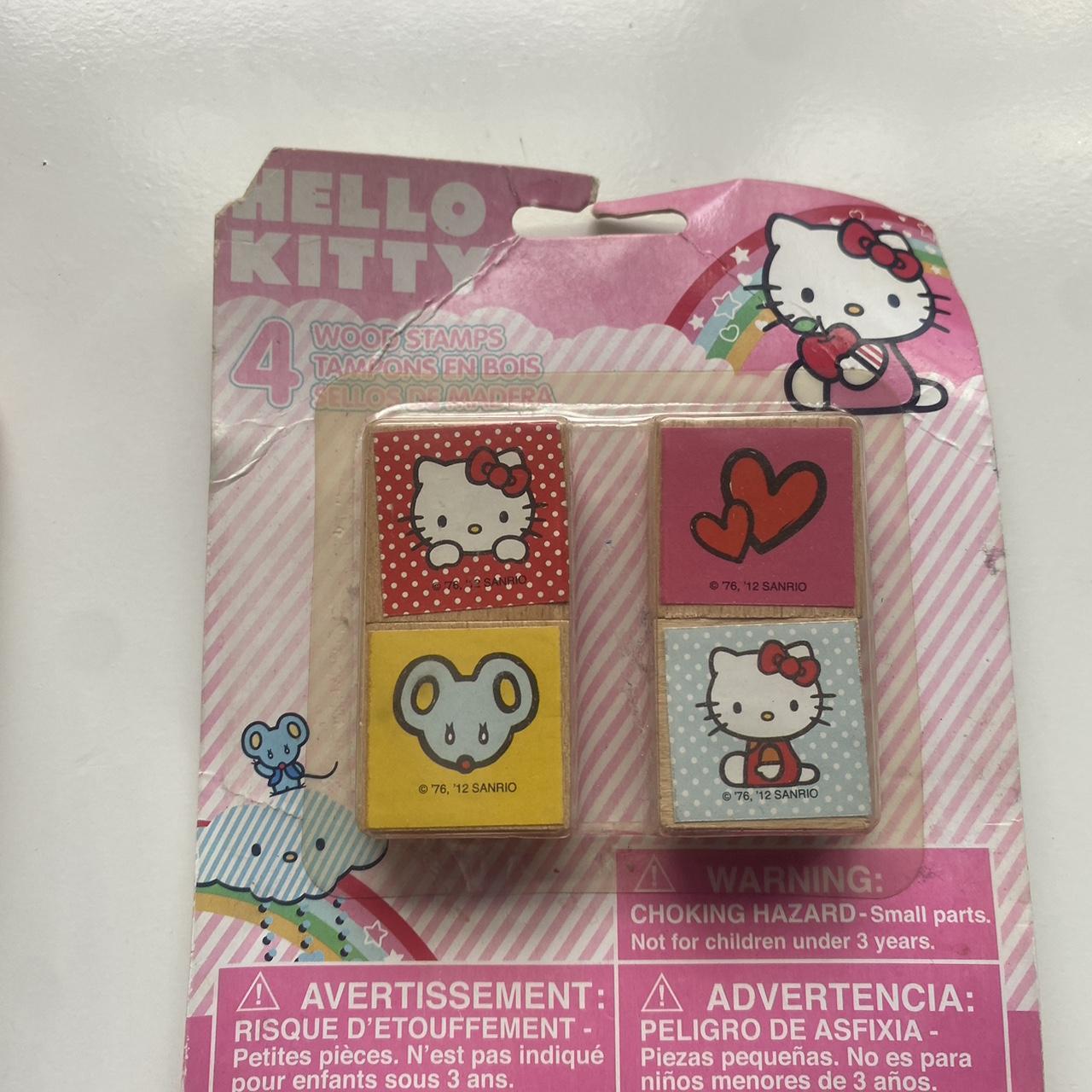 Children Hello kitty stamps #art #hellokitty #cute... - Depop