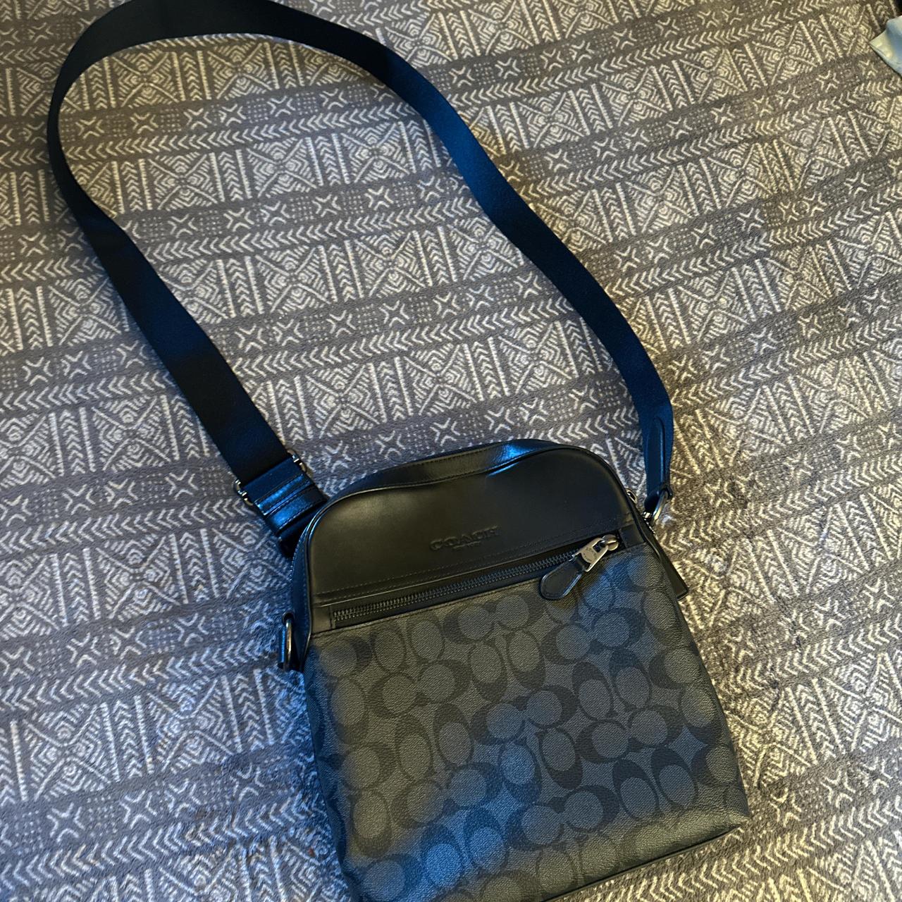 Men’s Coach side bag brand new only used it once... | Depop