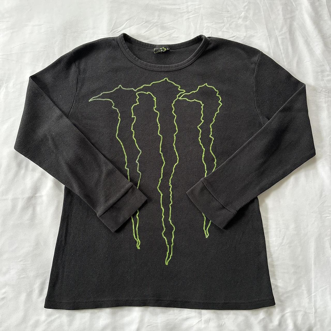 y2k monster thermal size L dm me if you have any... | Depop