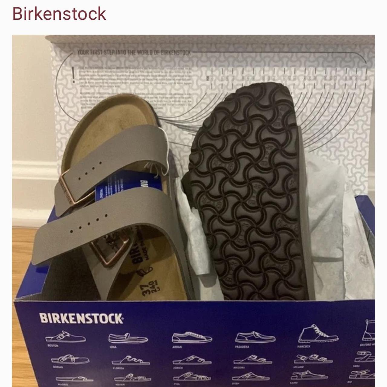 Birkenstock Arizona Color: Stone Size: 37 New never... - Depop