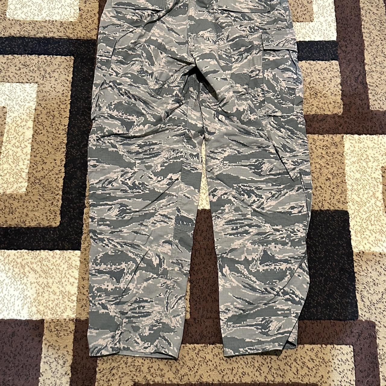 Air Force camo cargos - two cargo pockets on each... - Depop