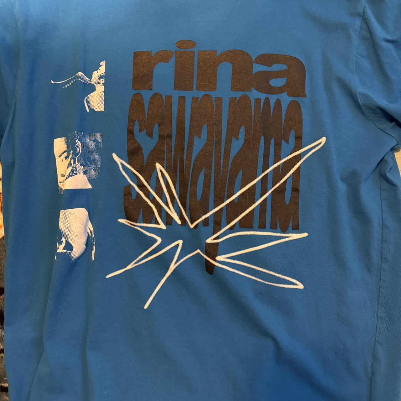 rina sawayama t-shirt loose fit #rinasawayama... | Depop