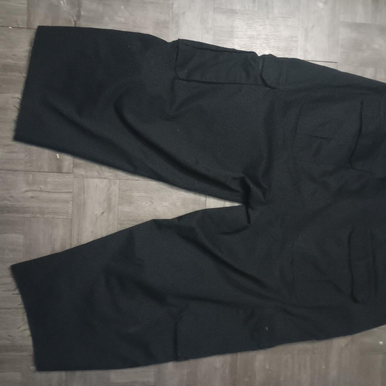 All black Lime tree cargo pants - Depop
