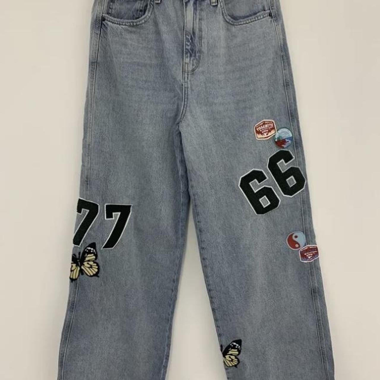 BDG puddle badge jeans Only wore a few times... - Depop