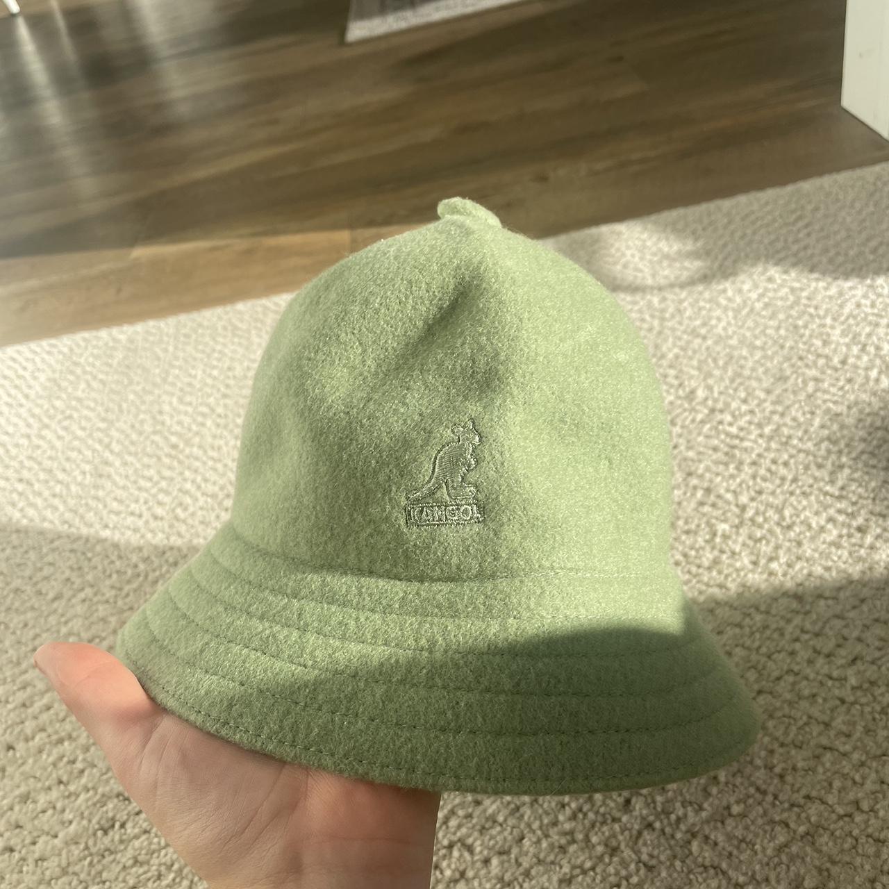 Kangol green hat - Depop