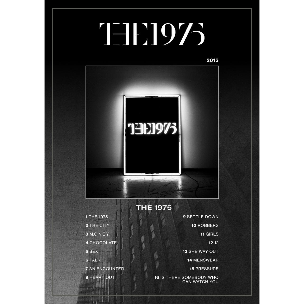 The 1975: The 1975 (2013) A3 Poster High Quality A3... - Depop