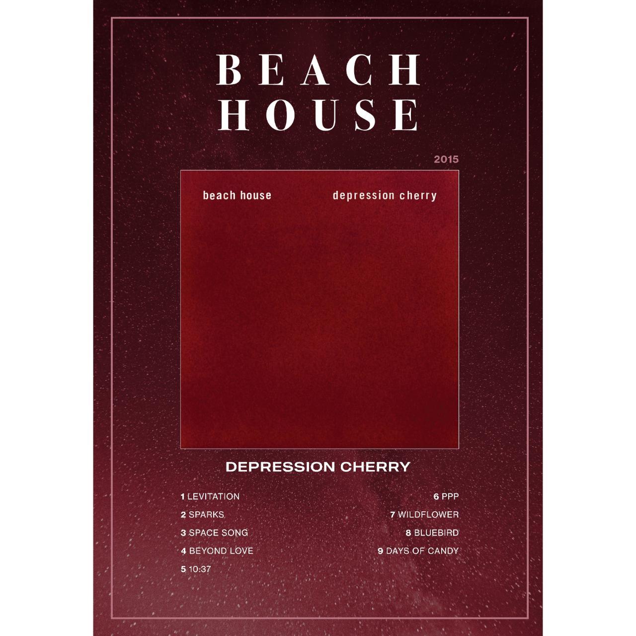 Beach House: Depression Cherry (2015) A2... - Depop