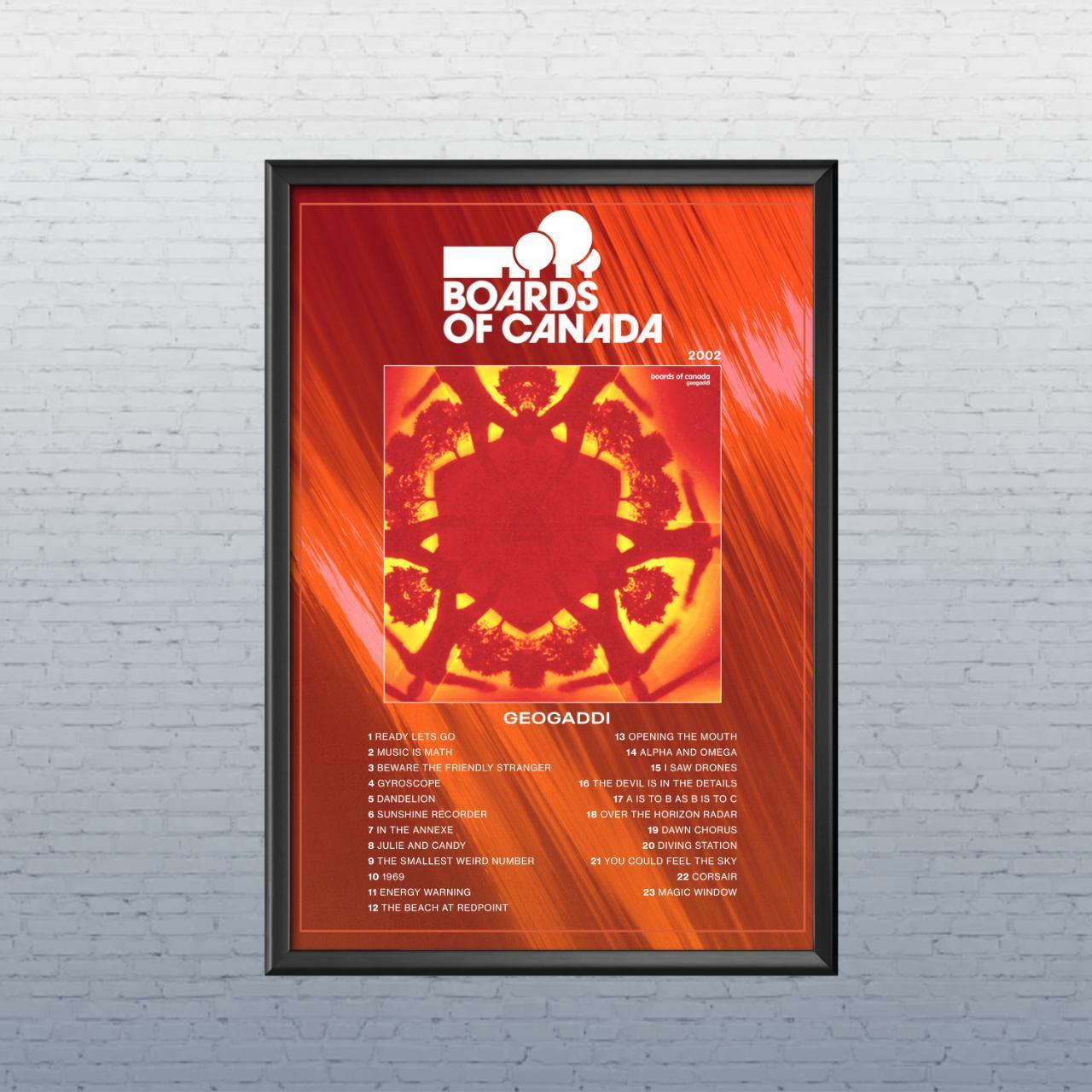 Boards of Canada: Geogaddi (2002) A3 Poster High... - Depop