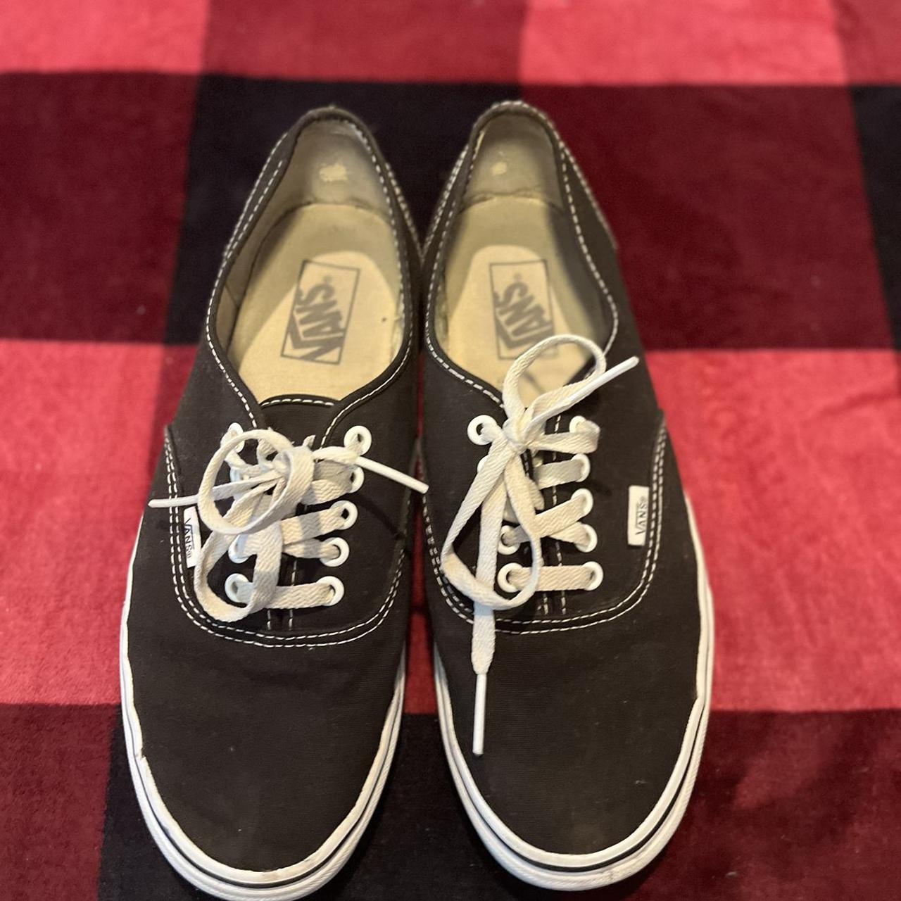 Vans Shoes, classic vans size 10, black #vanssize10... - Depop
