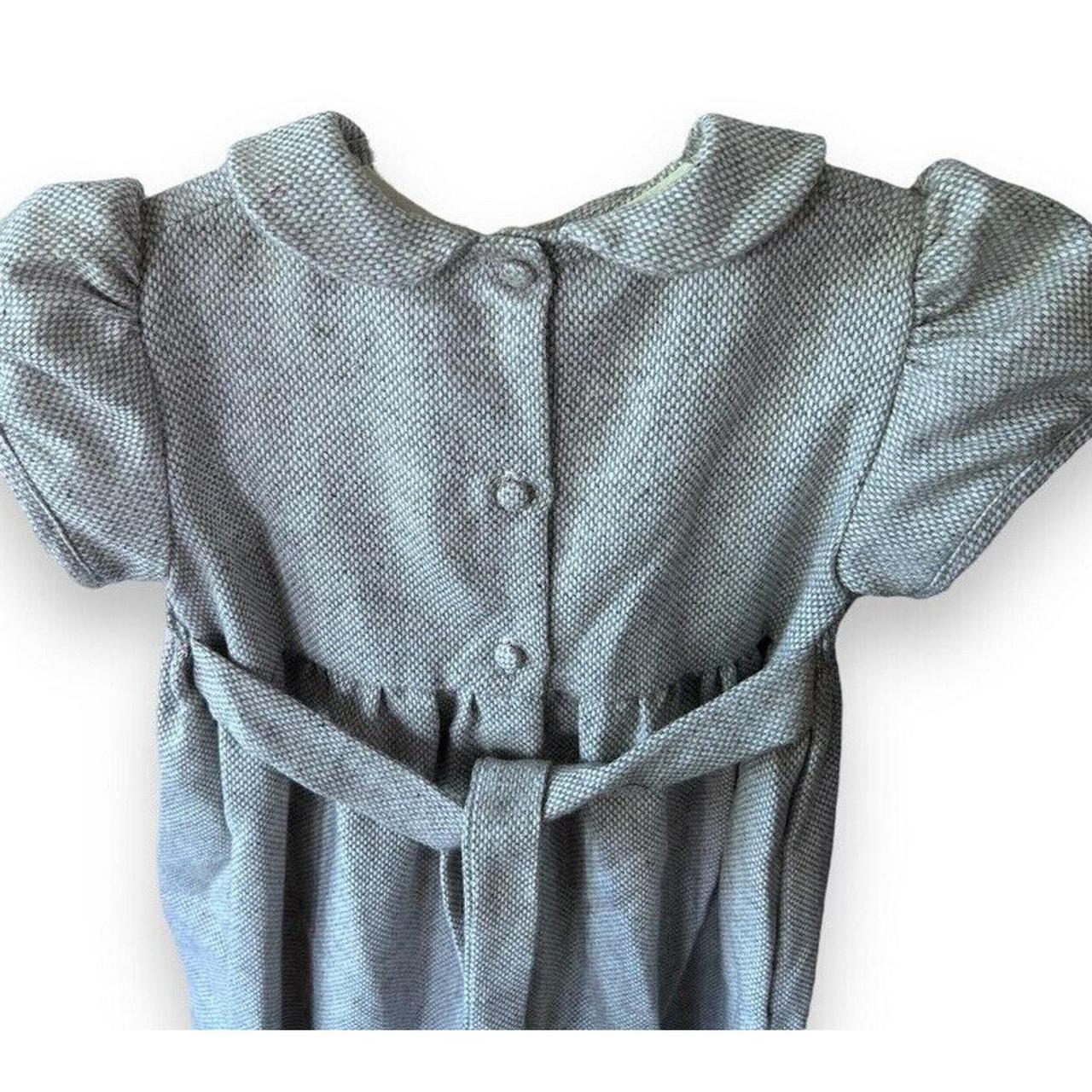 Italian wool designer smocked dress, size 3T... | Depop