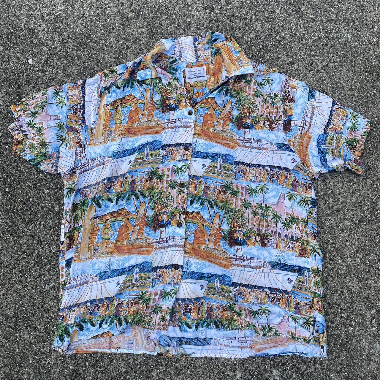 Guy Buffet Collection Reyn Spooner VTG Hawaiian Camp... - Depop