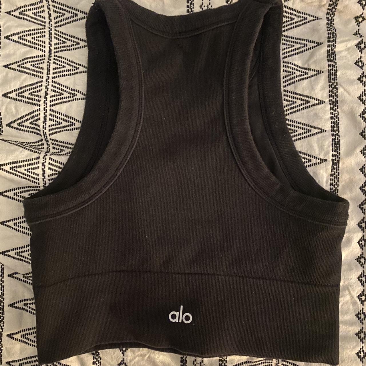 Alo tank top brand new size small only worn twice, I... - Depop