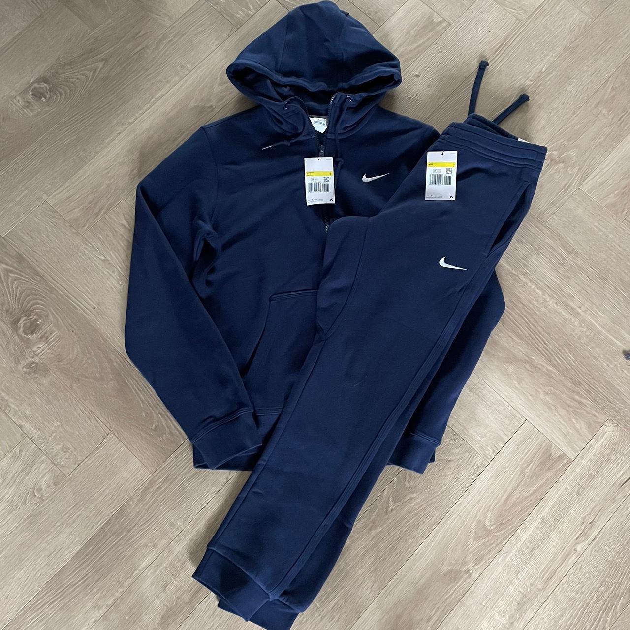 Navy Nike tracksuit new with tags #tracksuit #nike | Depop