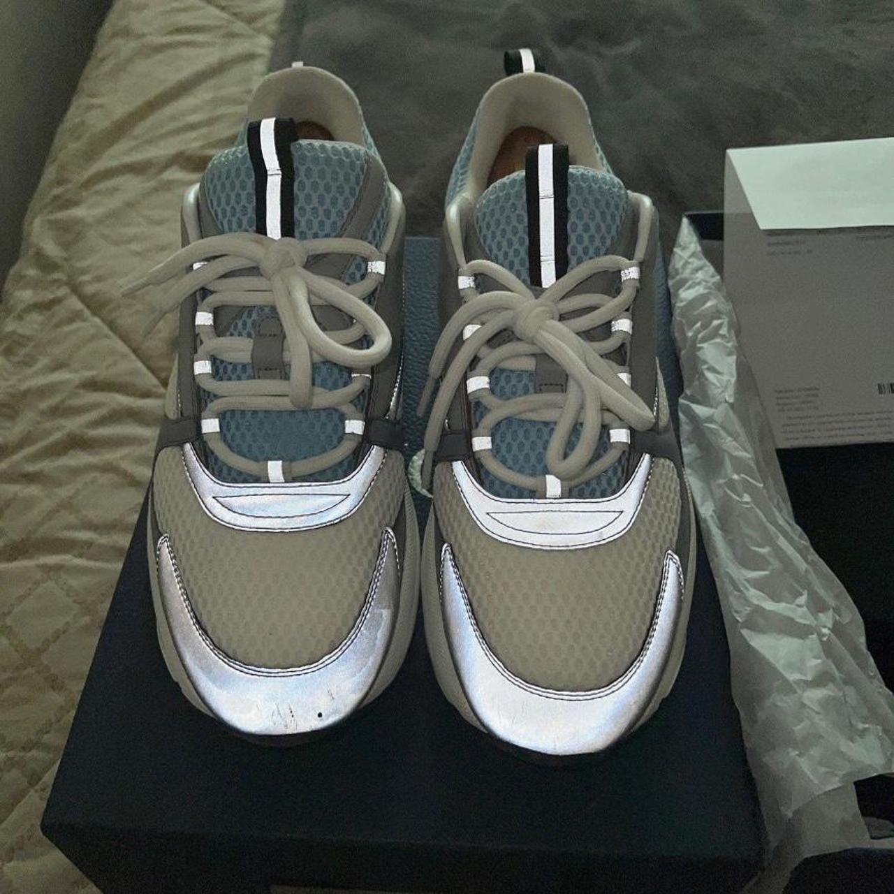 Dior b22 light blue 100% authentic Comes with... - Depop