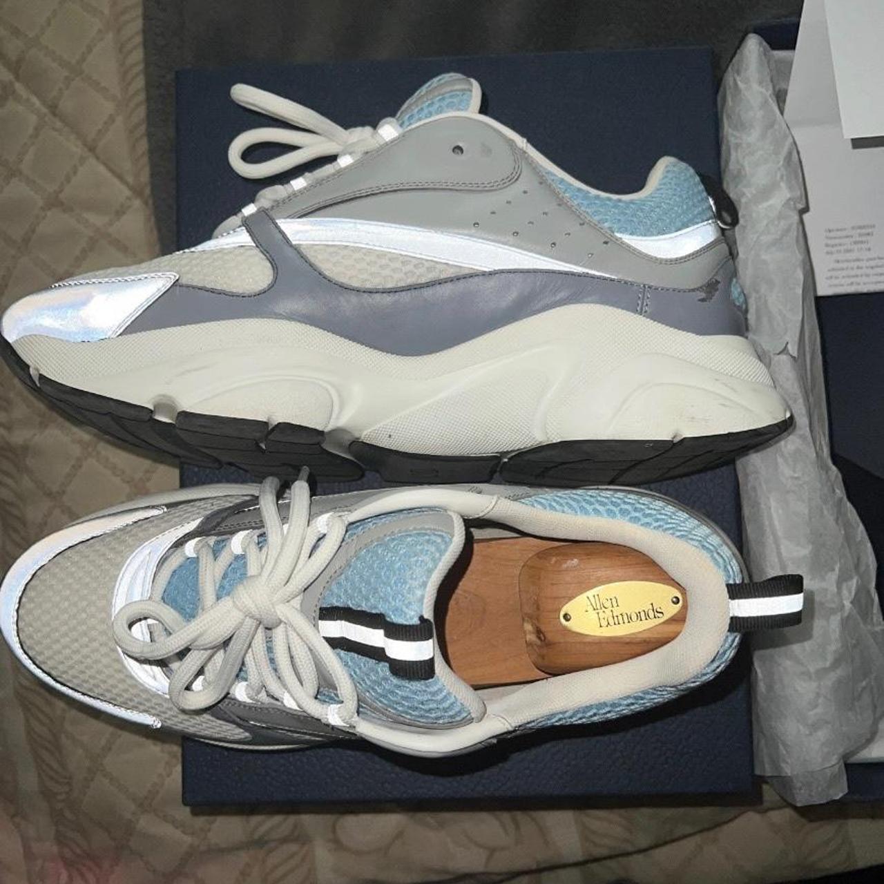 Dior b22 light blue 100% authentic Comes with... - Depop