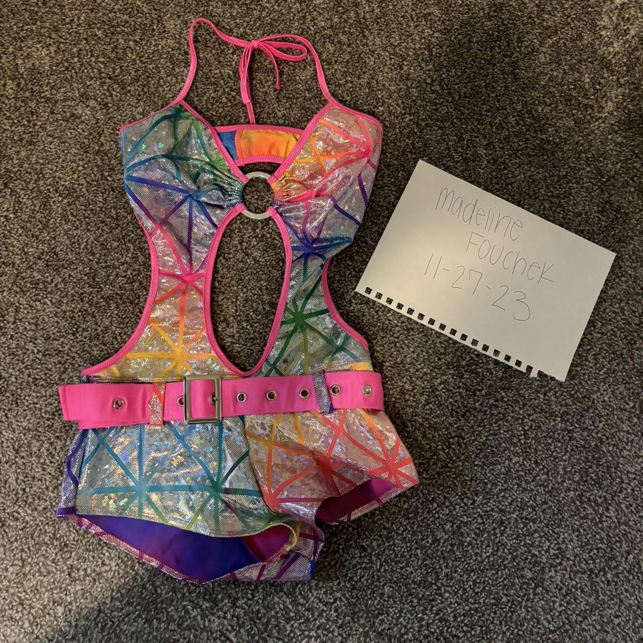 Rainbow rave cutout set! #rave - Depop