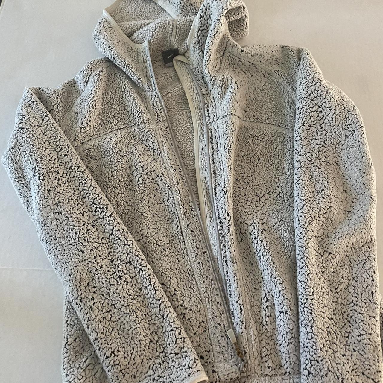 Nike Fluffy jacket - Depop