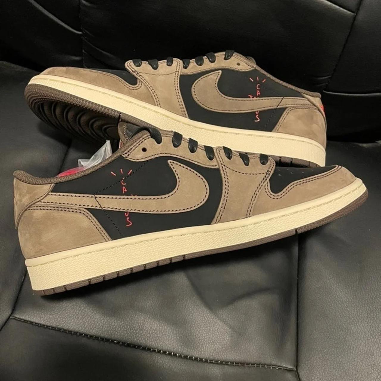 jordan 1 x Travis Scott Low Mocha men size... - Depop