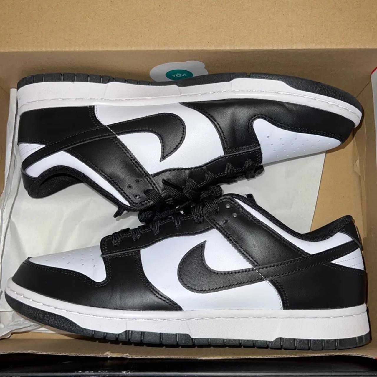 Nike dunk low panda men size 9.5 Brand New Comes... - Depop