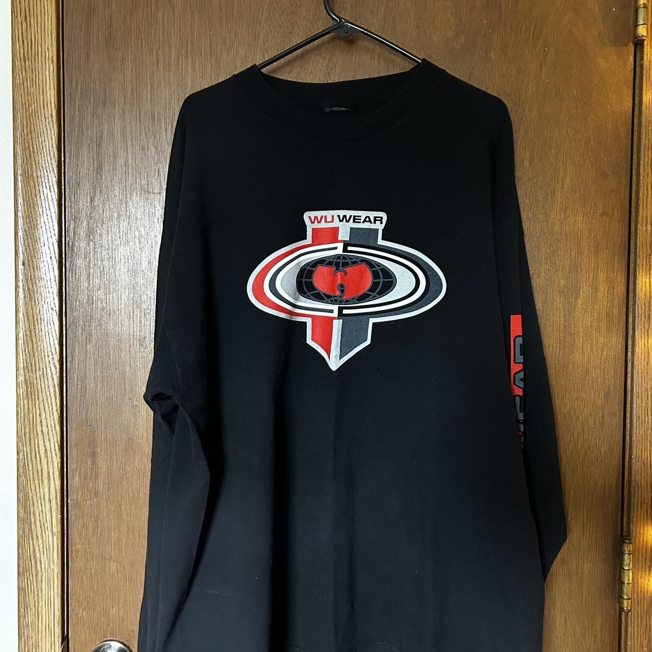 WU WEAR WUWEAR WUTANG Longsleeve T shirt has no tag... - Depop WU WEAR WUWEAR WUTANG Longsleeve T shirt has no tag... - Depop