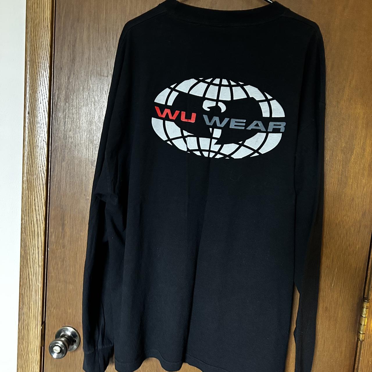 WU WEAR WUWEAR WUTANG Longsleeve T shirt has no tag... - Depop WU WEAR WUWEAR WUTANG Longsleeve T shirt has no tag... - Depop