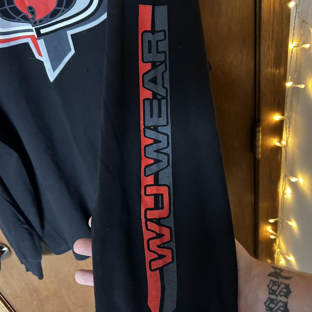 WU WEAR WUWEAR WUTANG Longsleeve T shirt has no tag... - Depop WU WEAR WUWEAR WUTANG Longsleeve T shirt has no tag... - Depop