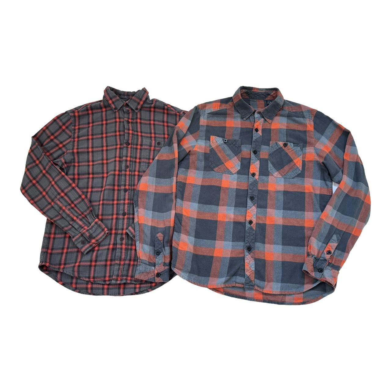 2 Men’s Small Flannels - RUSTY - Northwest... - Depop