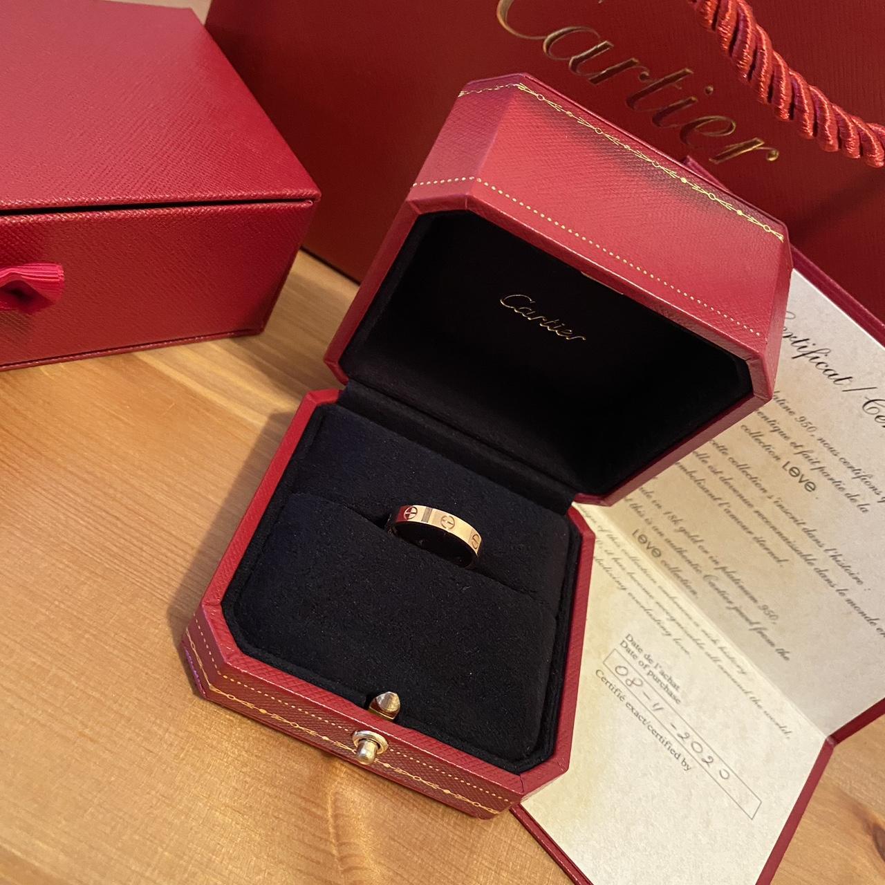 Cartier love ring. Gentle used,few minor scratches!... - Depop