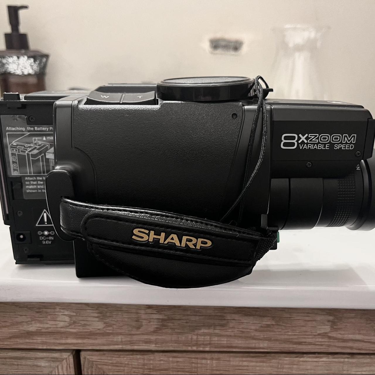 Vintage 1987 SHARP VHS-C High Quality CAMCORDER... - Depop