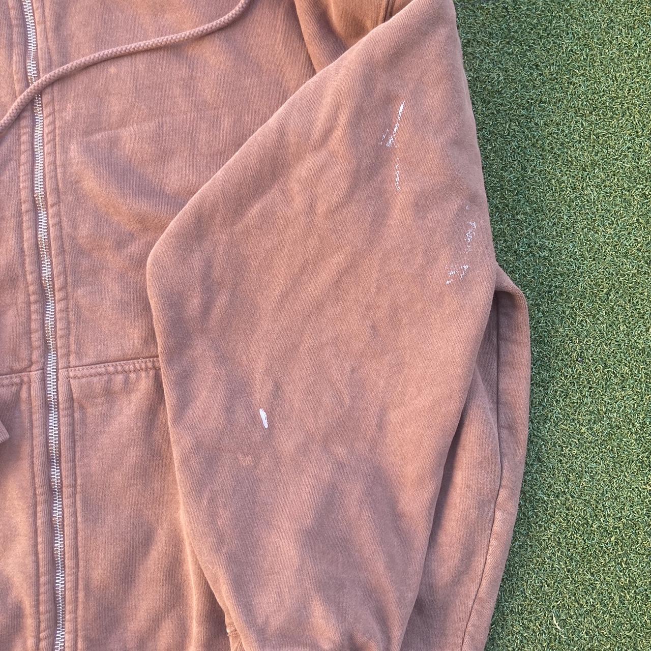 Brandy Melville Brown Jacket Fits like XL 27... - Depop