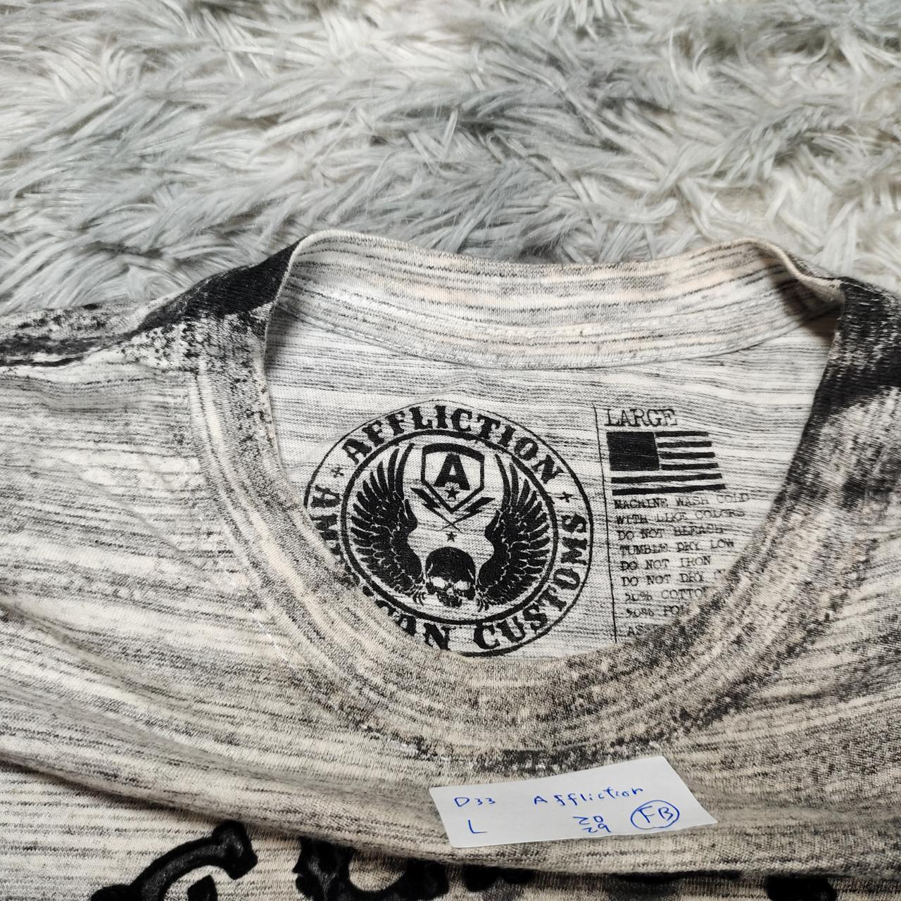 Affliction Native skill American Customs Goth... - Depop