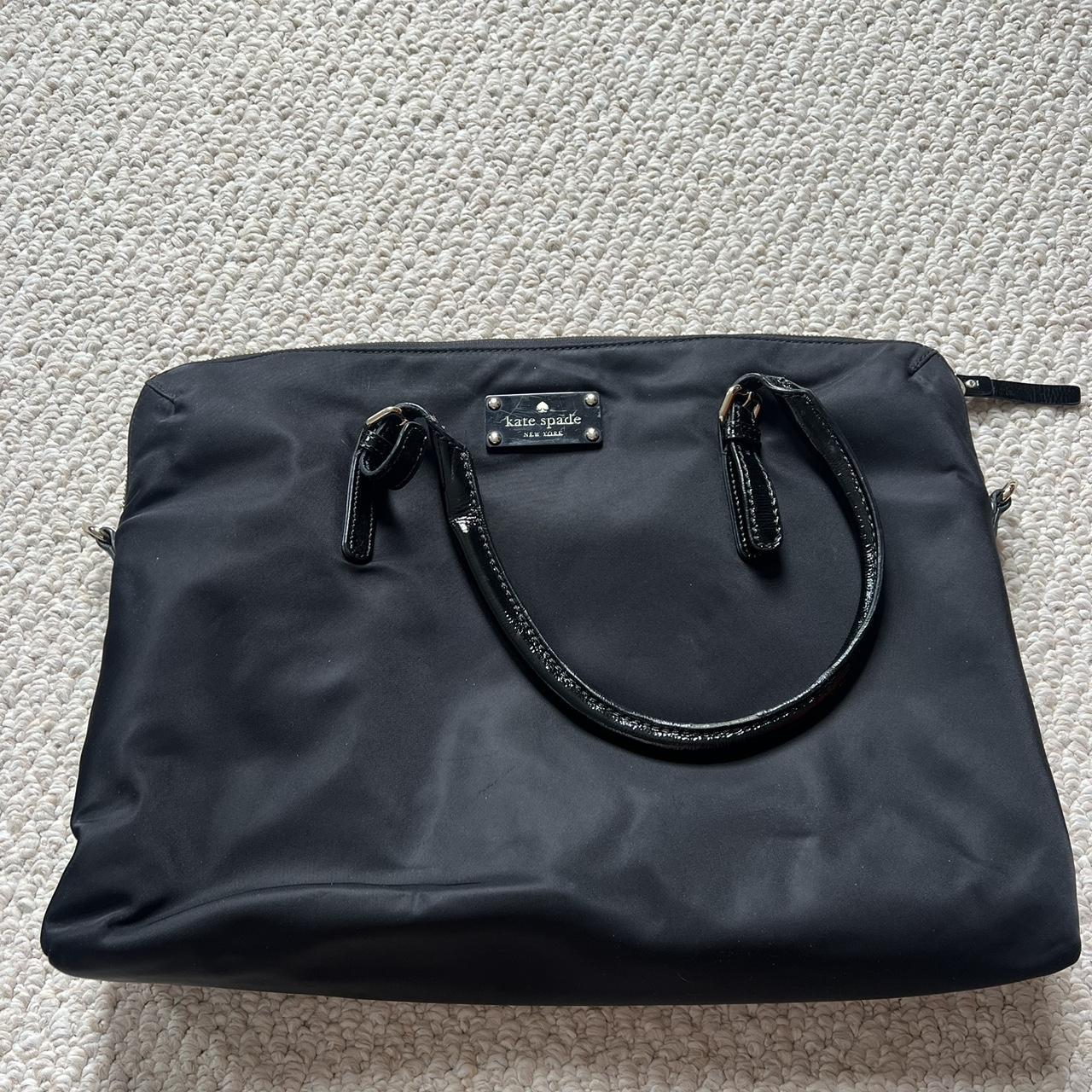 Kate Spade NY Padded Nylon Laptop Computer Briefcase... - Depop