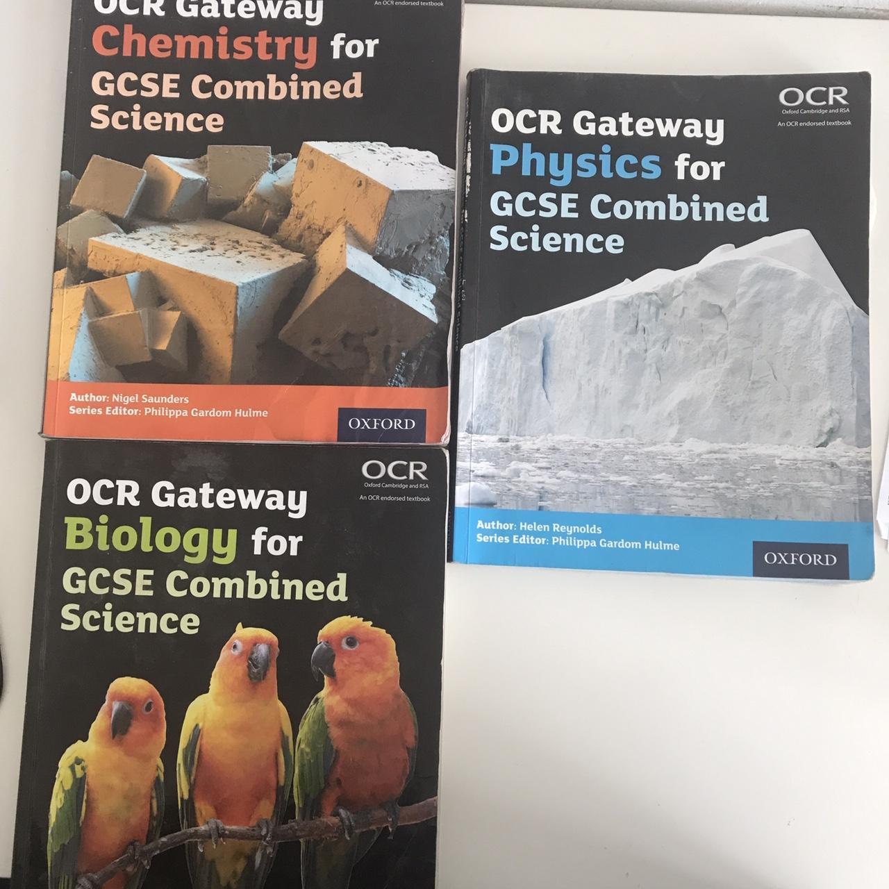 Gcse Combined Science Ocr Gateway Textbook Depop